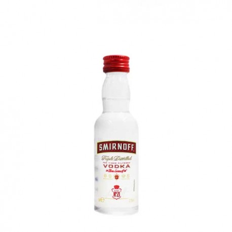 Botellita VODKA SMIRNOFF - Mini botellas de licor personalizadas
